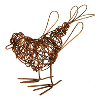 Buy Single Copper Wire Bird Sculpture — The Worm that Turned ...