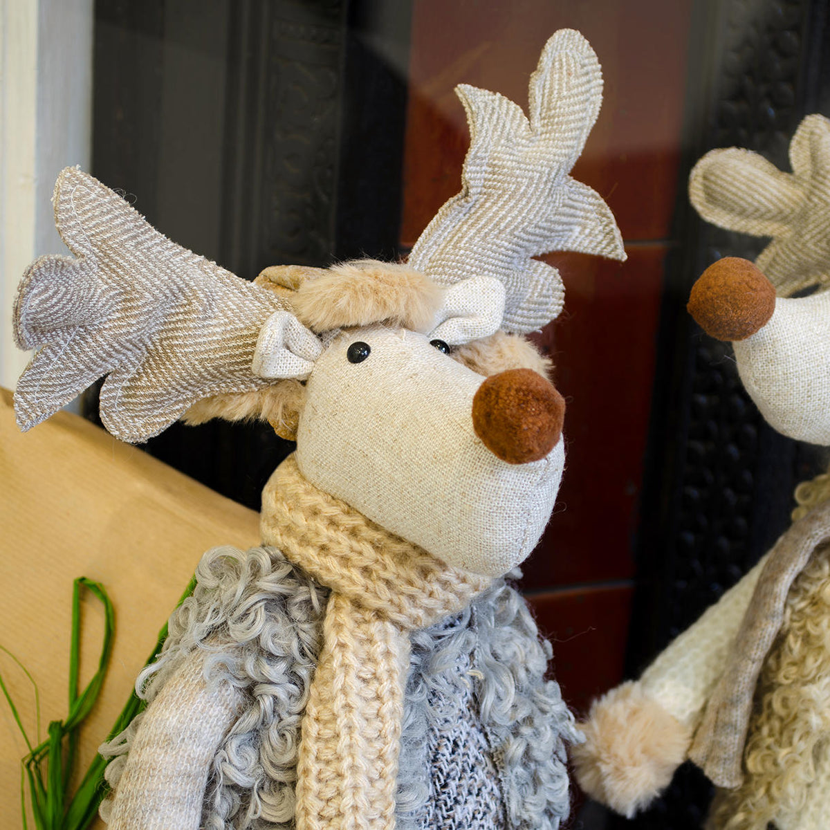 Buy Cosy Couple Reindeer in Winter Woolies — The Worm that Turned ...