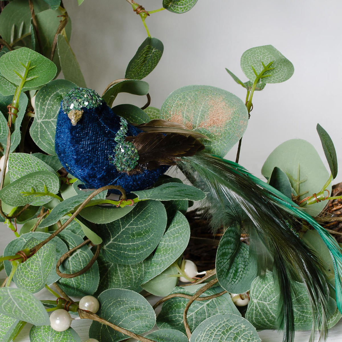 Buy Fancy Festive Feather Bird Decorations — The Worm that Turned ...
