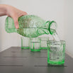 Buy Fish & Fish Green Glass Carafe — The Worm that Turned ...