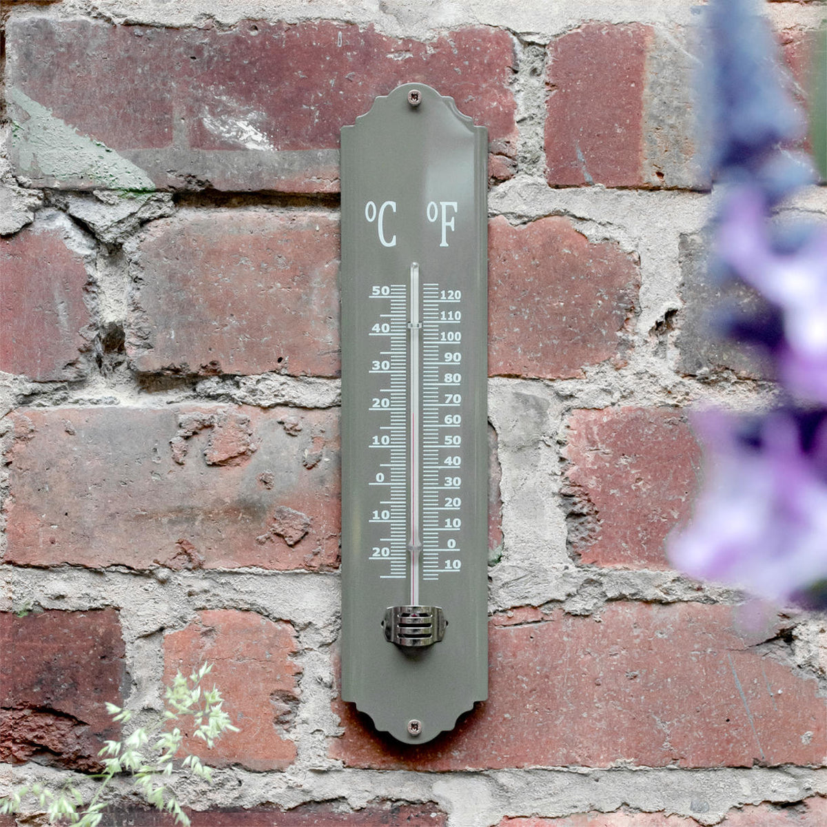 Buy Enamelled Garden Thermometer — The Worm that Turned - revitalising ...