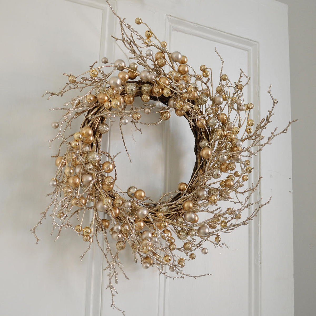 Buy Gold Berry and Pearl Wreath — The Worm that Turned - revitalising ...