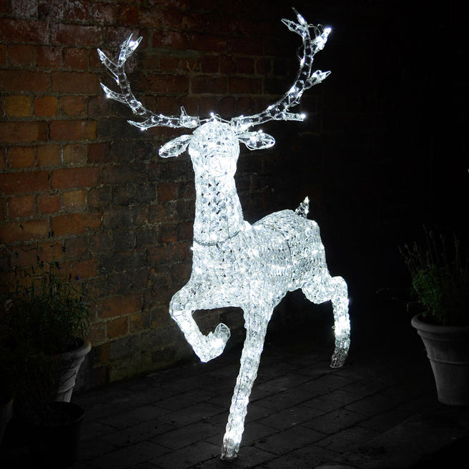 Buy Jewelled Stag with 300 LED White Lights — The Worm that Turned ...