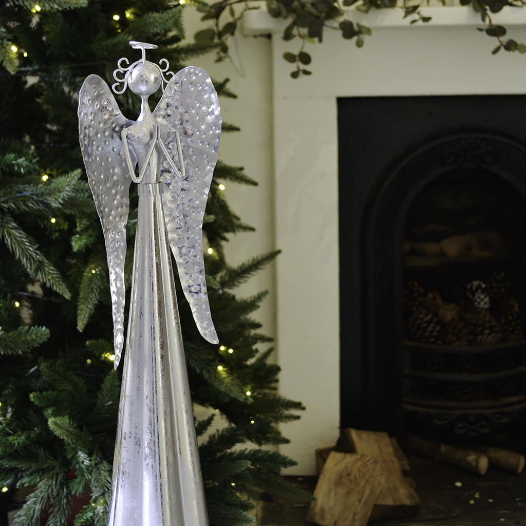 Buy Large Metal Angel with Heart — The Worm that Turned - revitalising ...