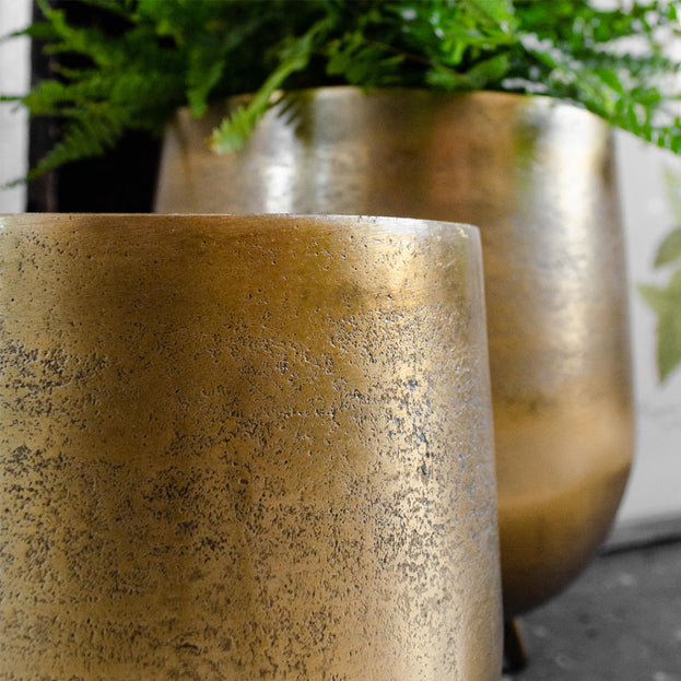 Buy Set of Indian Footed Planters — The Worm that Turned - revitalising ...