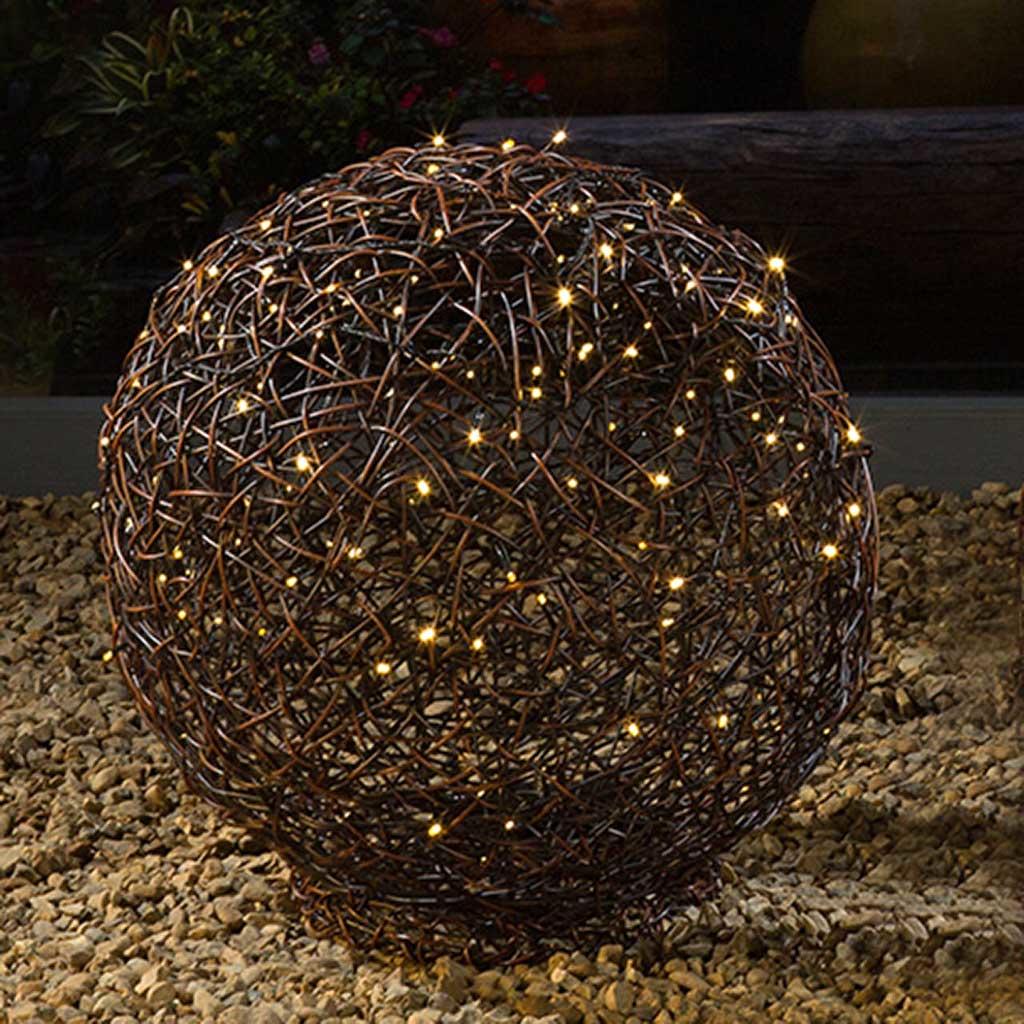 Buy Lighted LED Brown Sphere 35cm — The Worm that Turned - revitalising ...