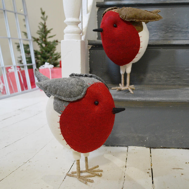 Buy Standing Felt Robins — The Worm that Turned - revitalising your ...