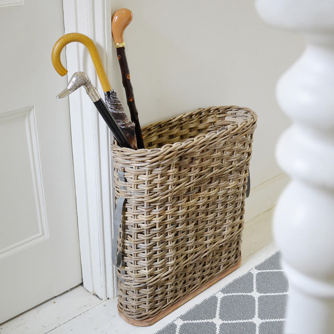 Buy Rattan Umbrella Stand — The Worm that Turned - revitalising your ...