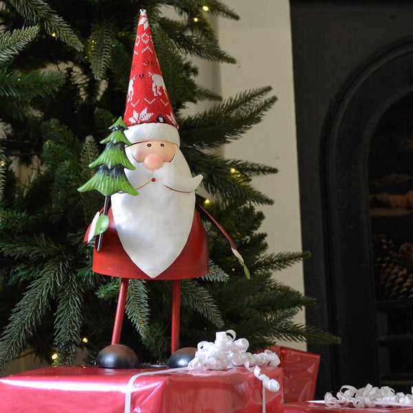 Buy Red Bouncing Santa with Tree — The Worm that Turned - revitalising ...