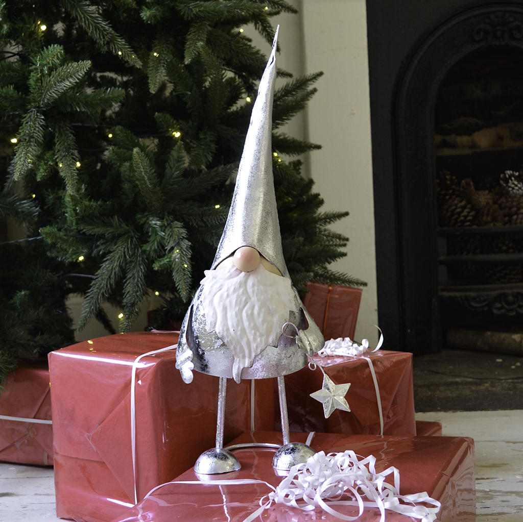 Buy Silver Bouncing Santa with Star — The Worm that Turned ...