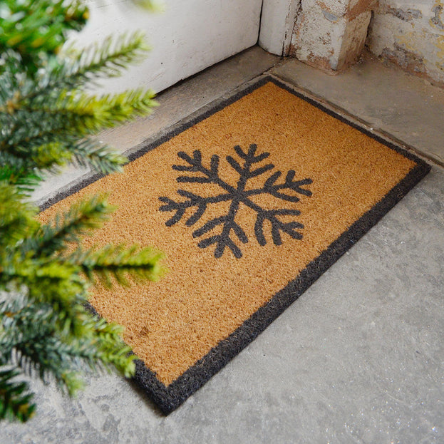 Buy Snowflake Doormat — The Worm that Turned - revitalising your ...