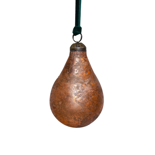 Buy Vintage Style Glass Pear Decoration — The Worm that Turned ...