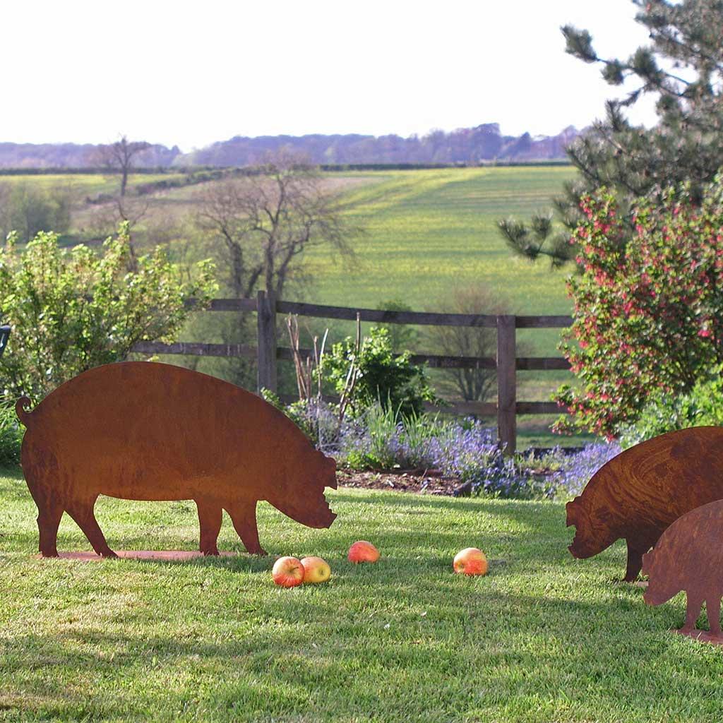 Buy Rusty Pigs — The Worm that Turned - revitalising your outdoor space
