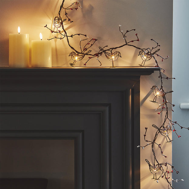 Buy Winter Robin LED String Lights — The Worm that Turned ...