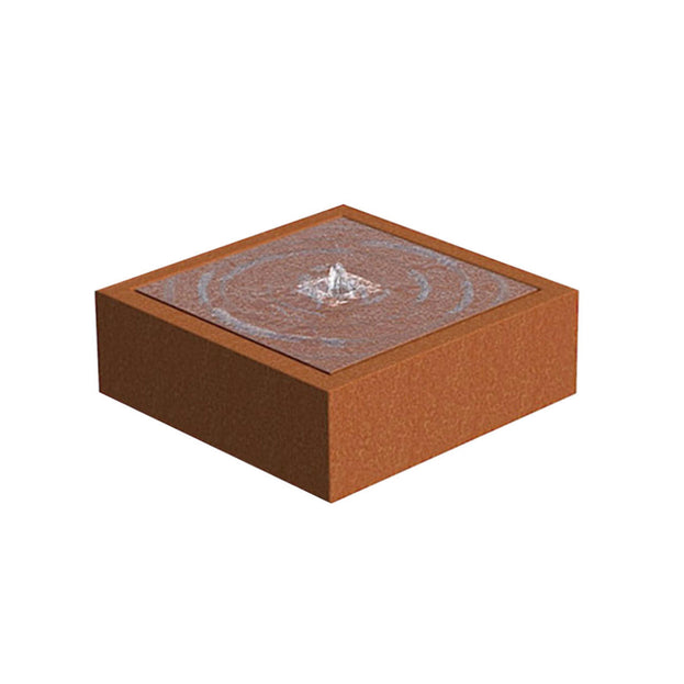 Buy Aluminium Square Water Feature with Fountain — The Worm that Turned ...