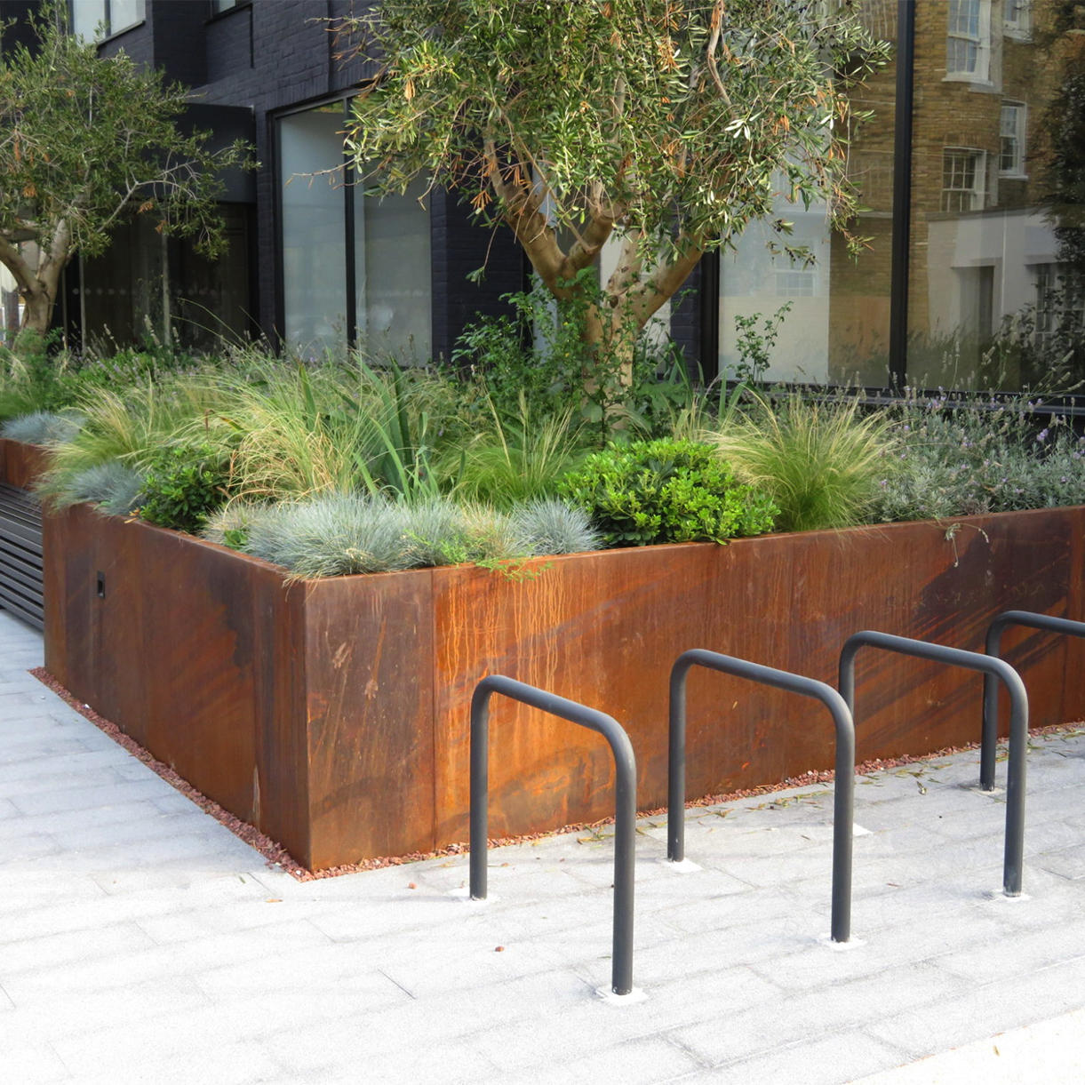 Buy Retaining Walls Corten - Outside Corner — The Worm that Turned ...