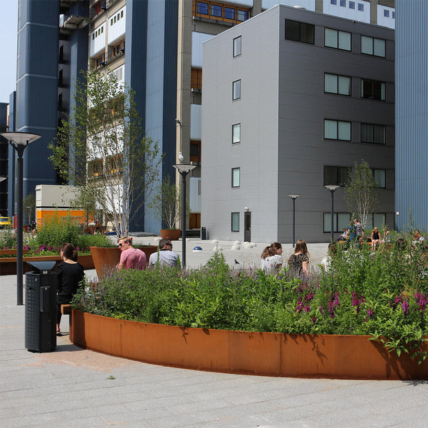 Buy Retaining Walls Corten - Outside Curve — The Worm that Turned ...
