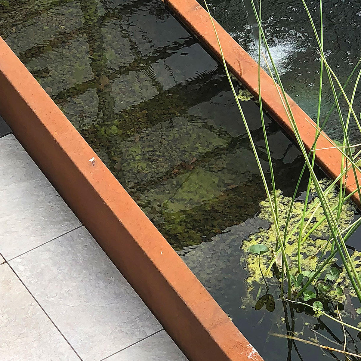 Buy Water Tank Ponds - Corten — The Worm that Turned - revitalising ...