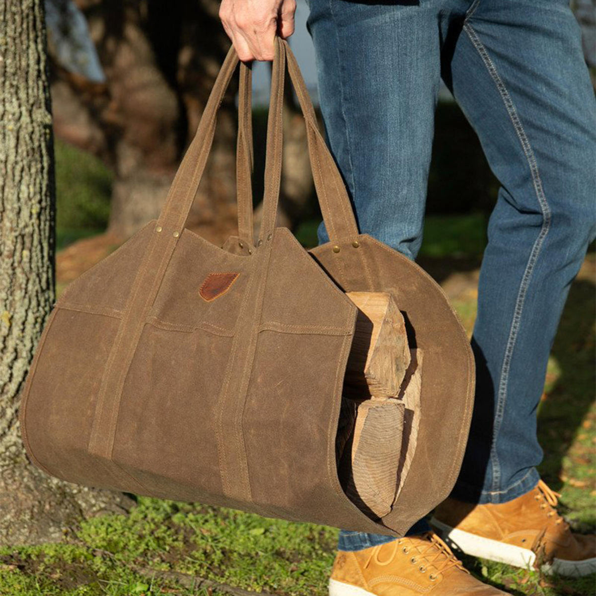 Buy Lumberjack Style Log Carrier — The Worm that Turned - revitalising ...