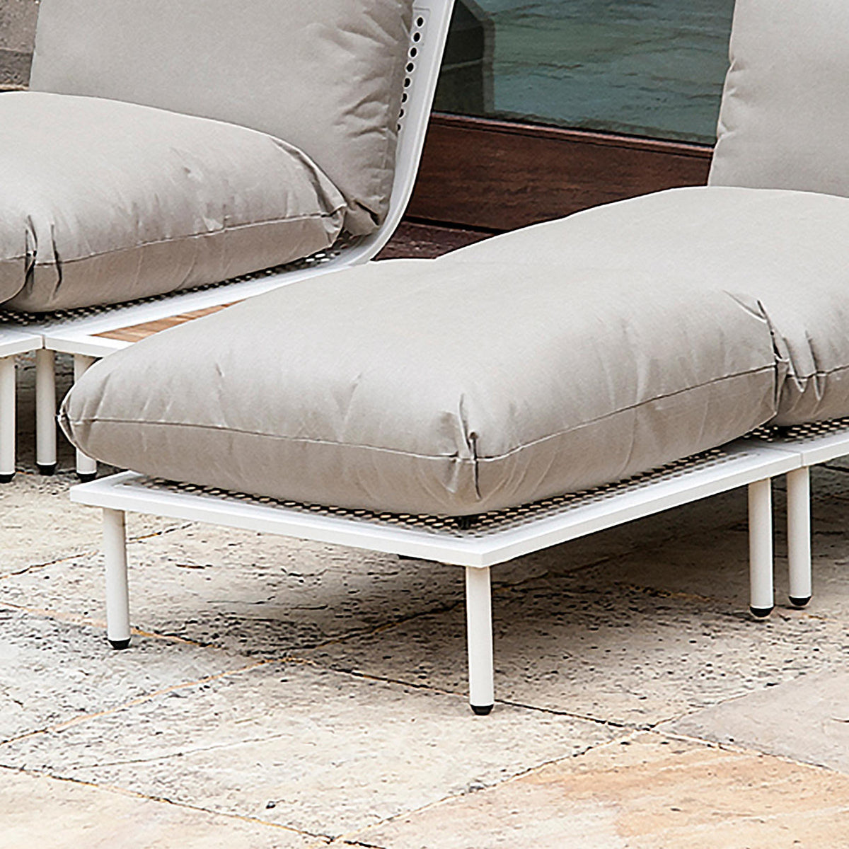 Buy Beach Modular Outdoor Lounge Footstool — The Worm that Turned ...