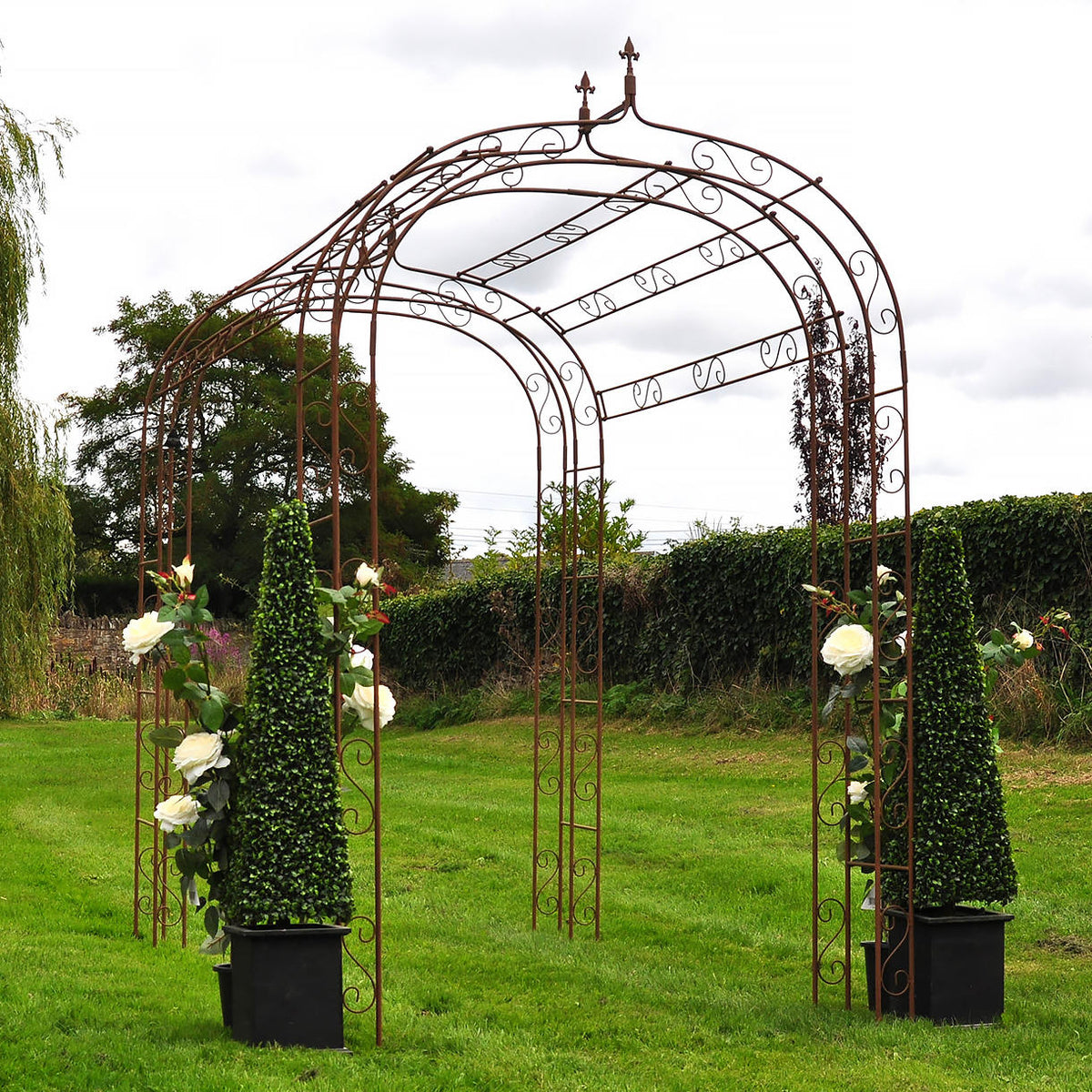 Buy Fleur de Lys Linked Rose Arch — The Worm that Turned - revitalising ...