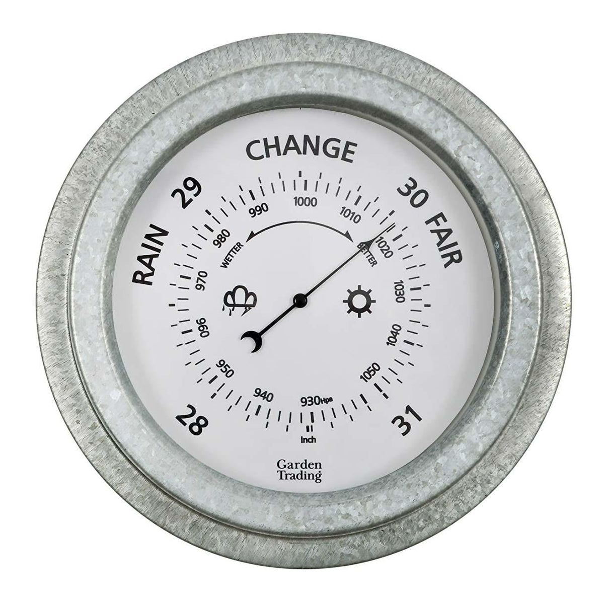 Buy Galvanised Barometer — The Worm that Turned - revitalising your ...