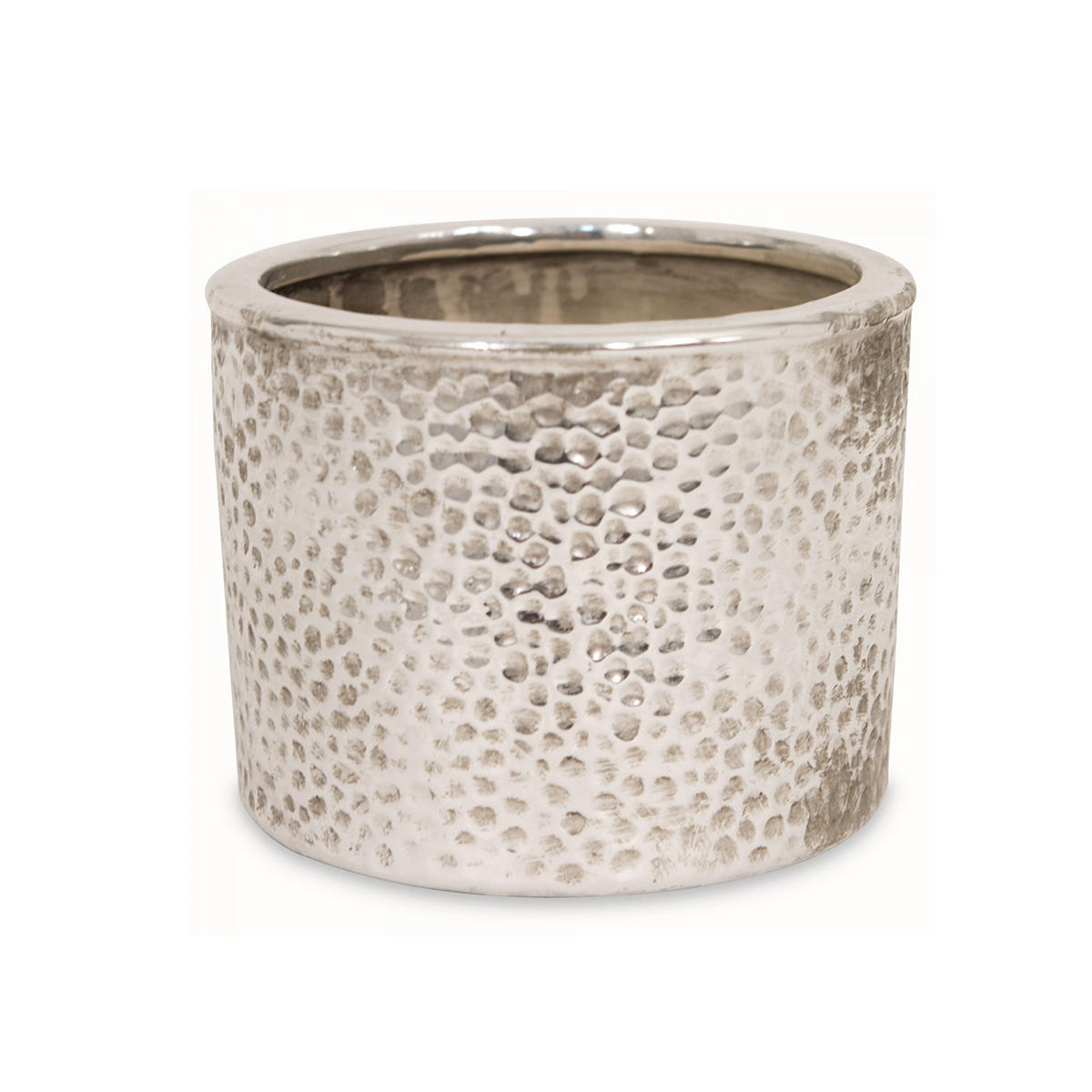 Buy Hammered Effect Silver Planter — The Worm that Turned ...
