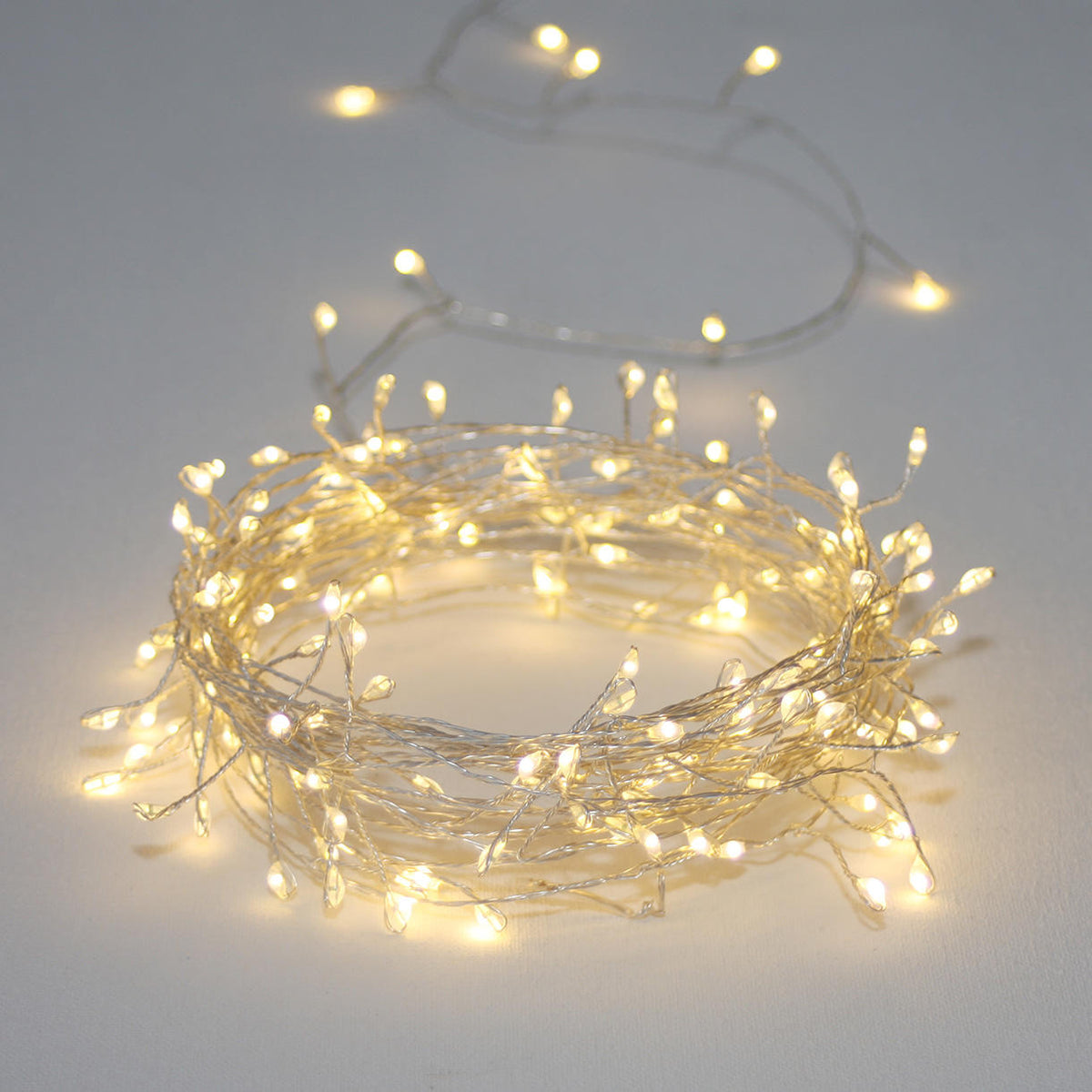 Buy Outdoor Mini Pin Silver Cluster Line Lights — The Worm that Turned ...