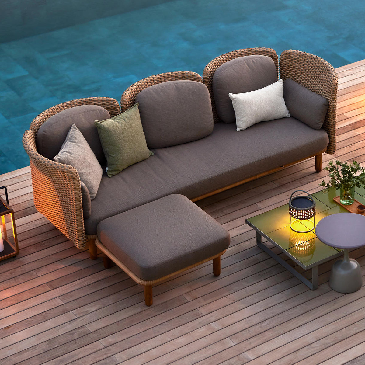 Buy Arch Triple Outdoor Modular Seating — The Worm that Turned ...