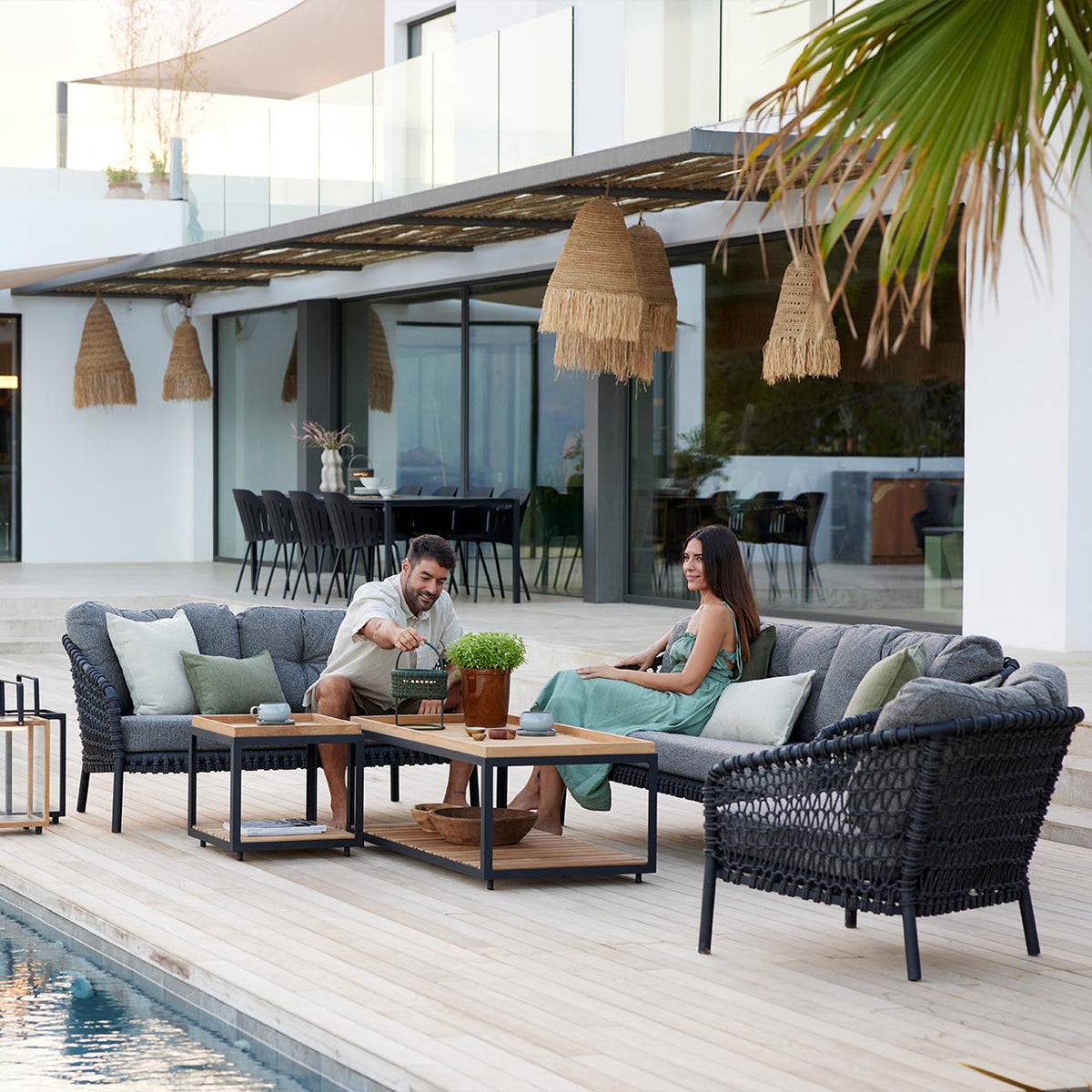 Buy Ocean Soft Rope Large 3 Seater Sofa — The Worm that Turned ...