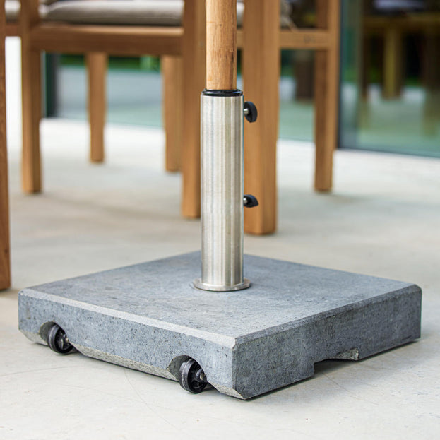 Buy Parasol Base Matt Grey with Wheels — The Worm that Turned ...