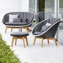 Buy Peacock Rope Footstool — The Worm that Turned - revitalising your ...