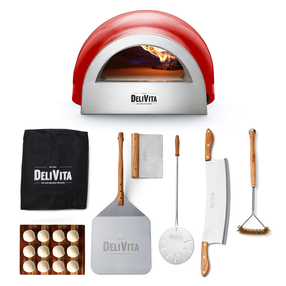Buy Delivita Dual Fuel Gas Oven Pizzaiolo Collection — The Worm that ...