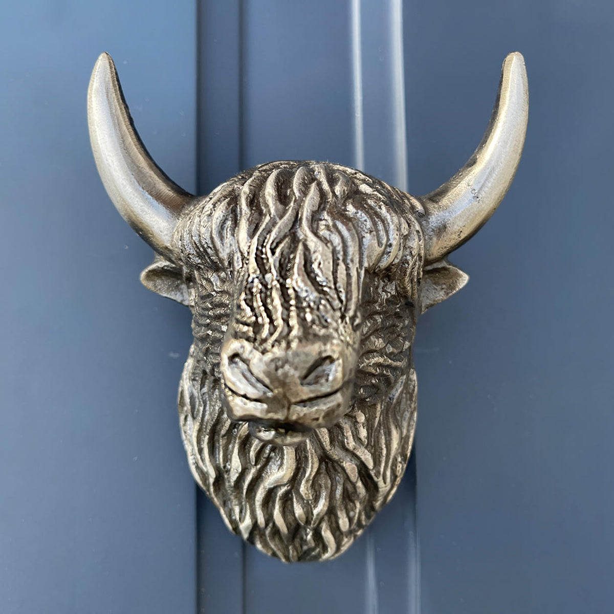 Buy Highland Cow Door Knocker — The Worm that Turned - revitalising ...