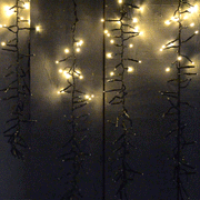 Buy Snowing LED Cascade Cluster String Lights — The Worm that Turned ...