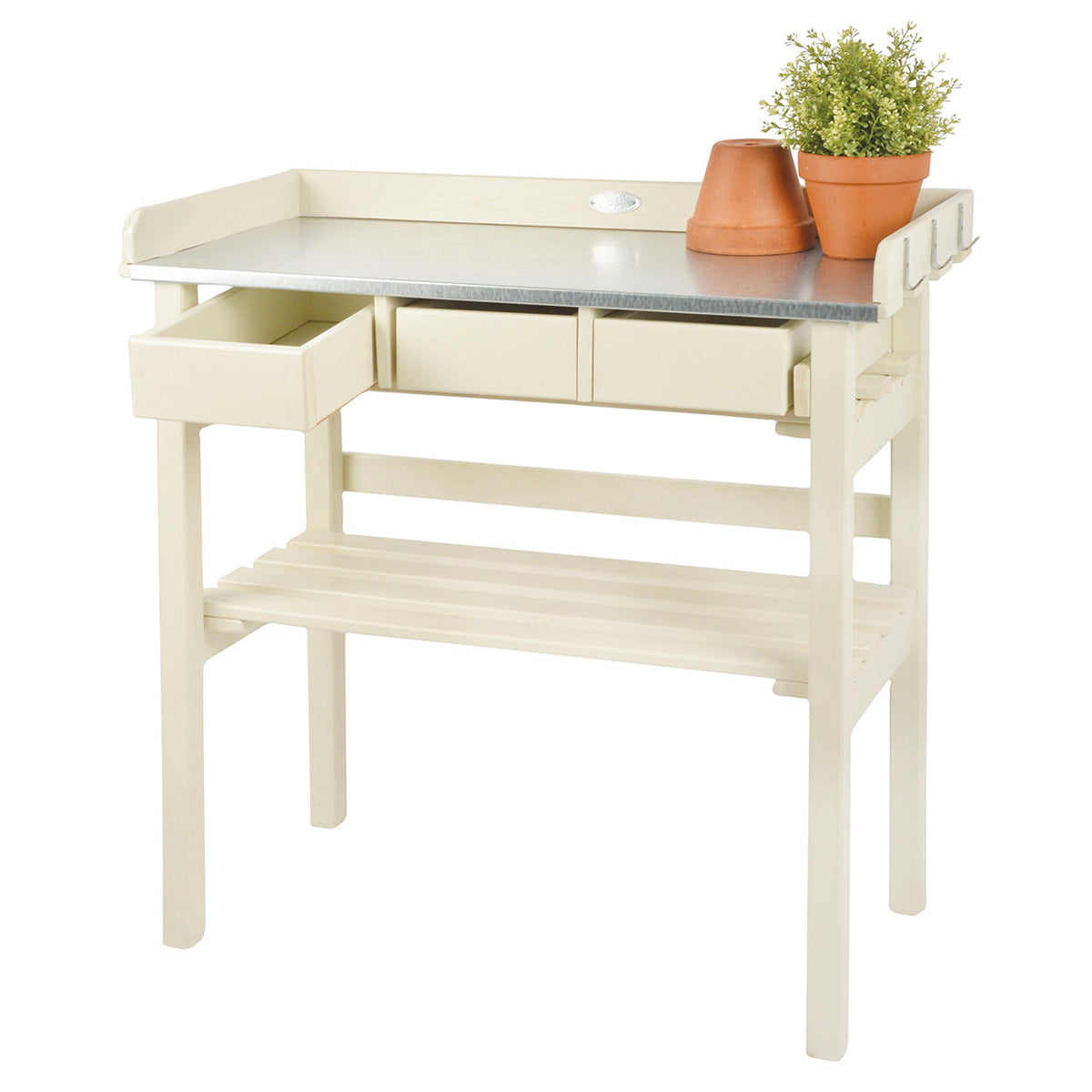 Buy Small Cream Potting Table — The Worm that Turned - revitalising ...