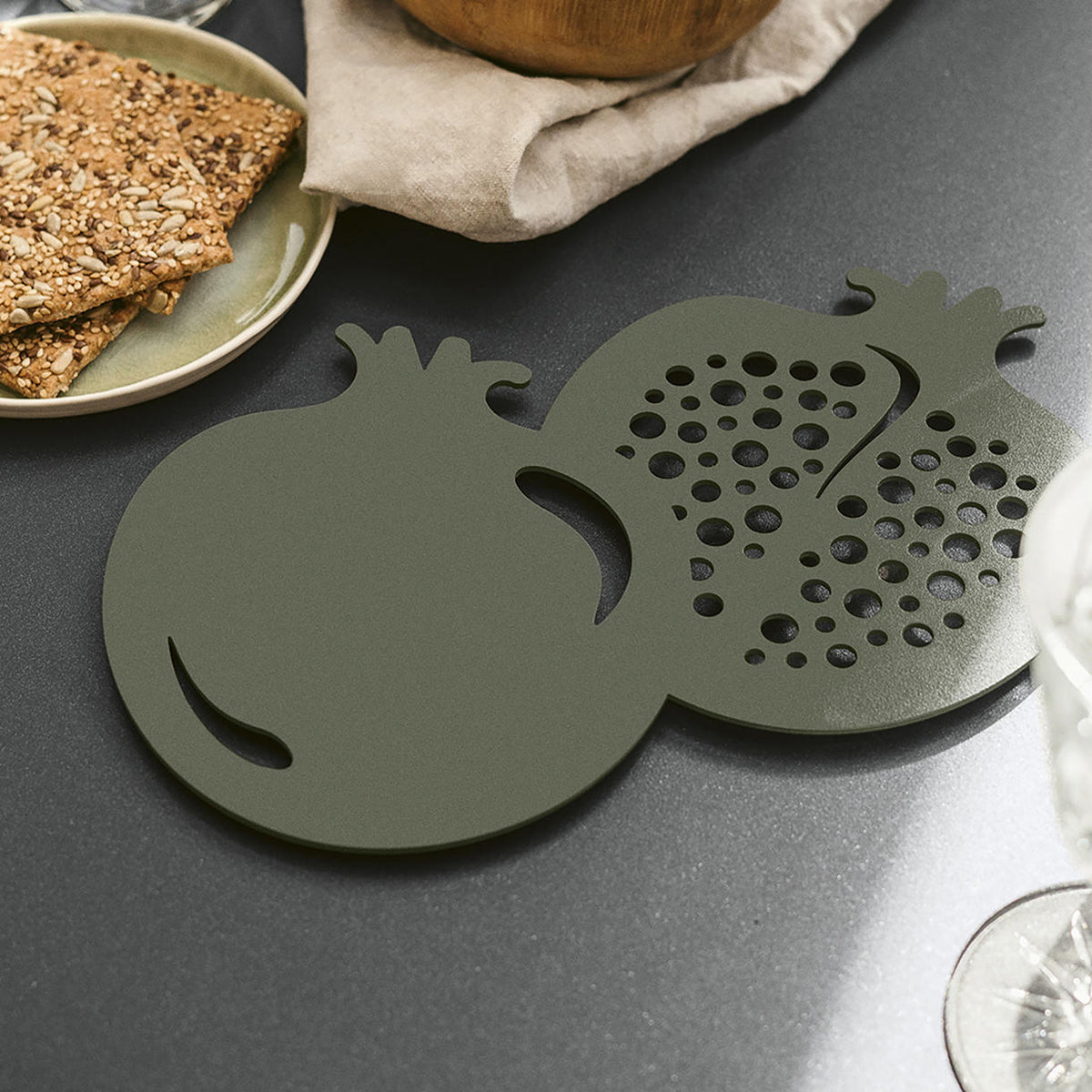 Buy Pomegranate Trivet — The Worm that Turned - revitalising your ...