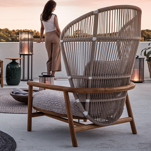 Buy Fern High Back Lounge Chair — The Worm that Turned - revitalising ...