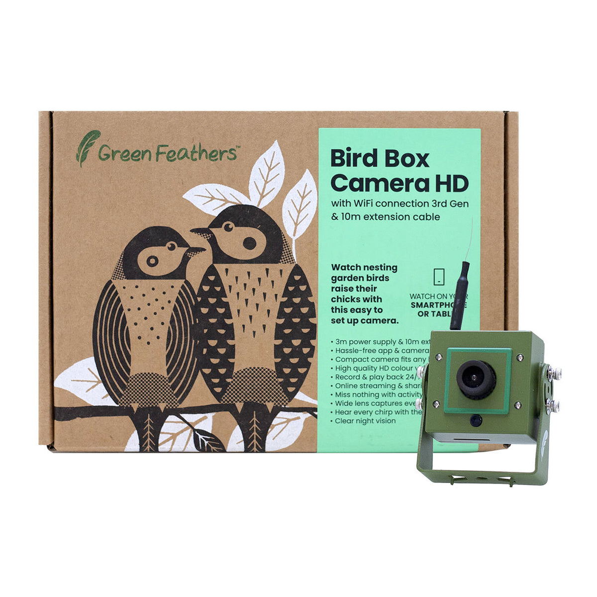 Buy Bird Box Wi-Fi HD Colour Camera — The Worm that Turned ...