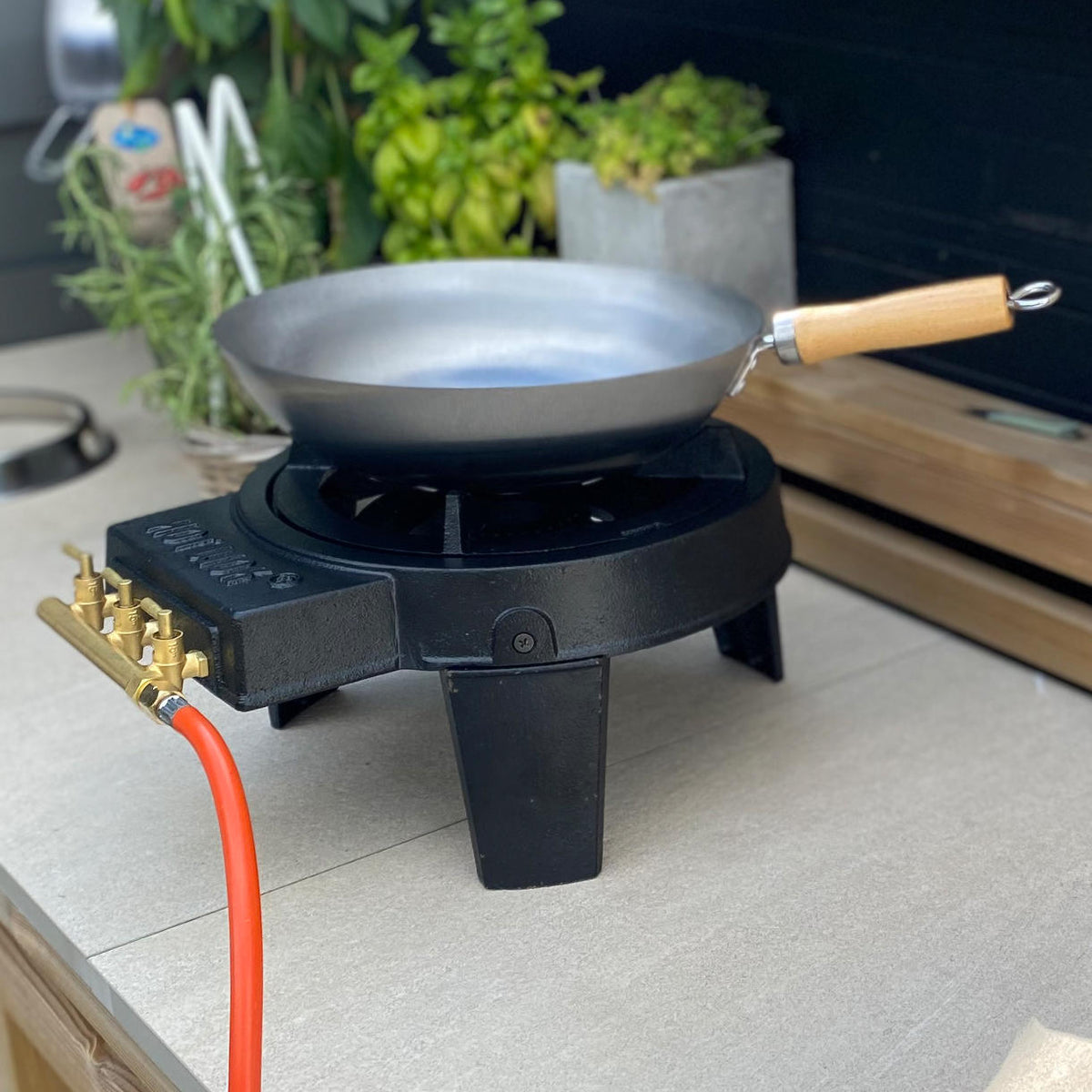 Buy Hot Wok Pro Outdoor 12kW Gas Stove Set with Wok — The Worm that ...