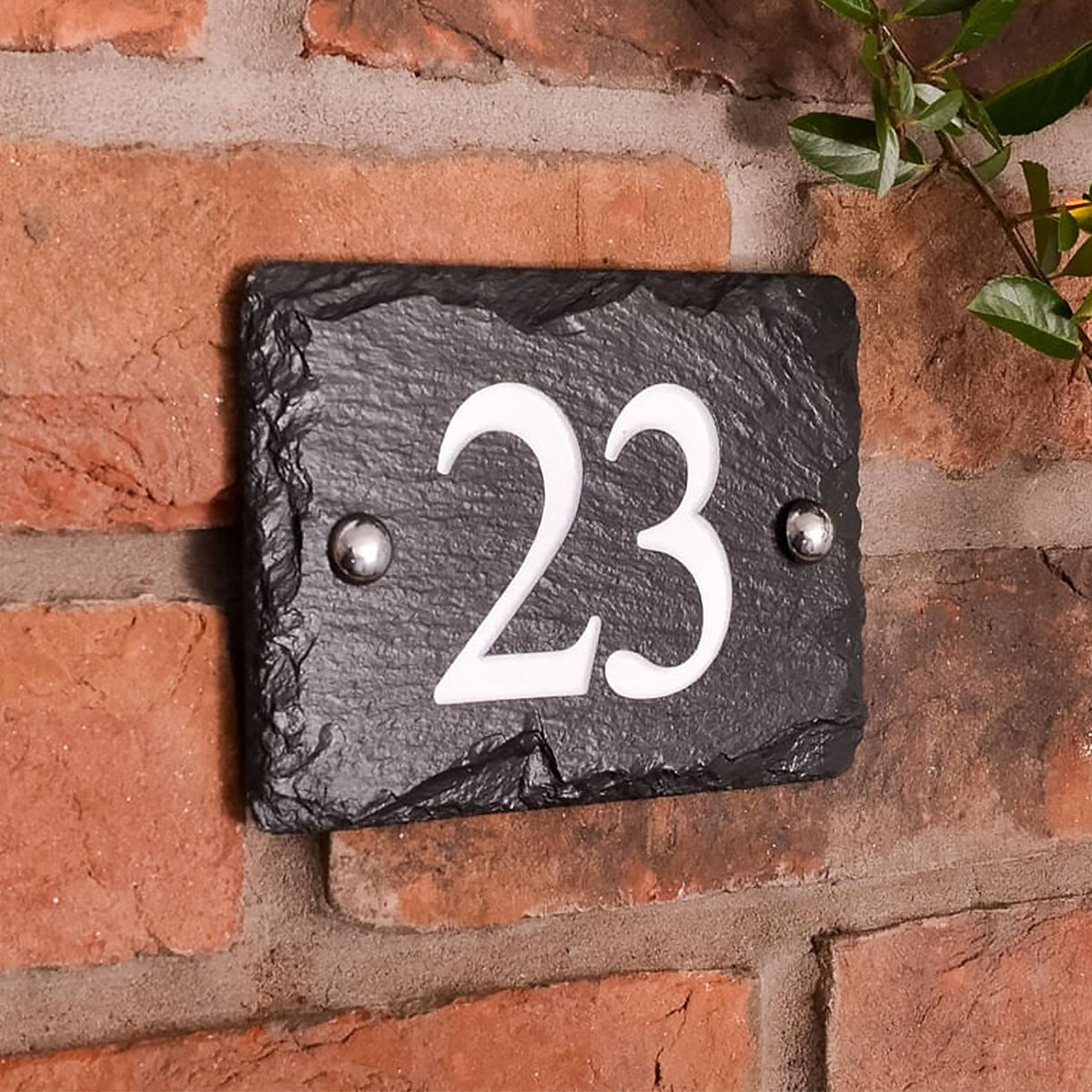 Buy Rustic Slate House Numbers — The Worm that Turned - revitalising ...