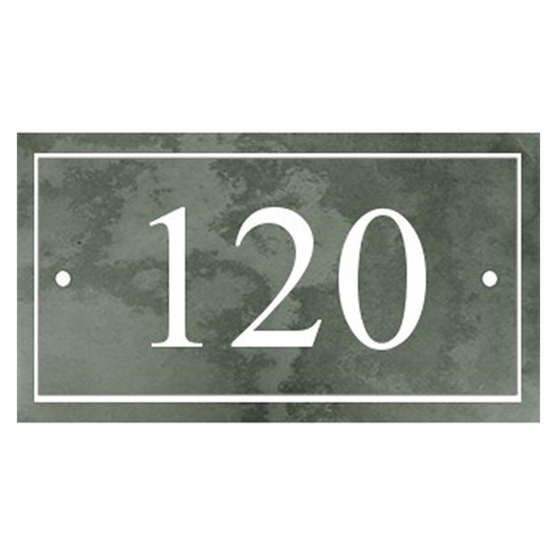 Buy Smooth Slate House Numbers — The Worm that Turned - revitalising ...