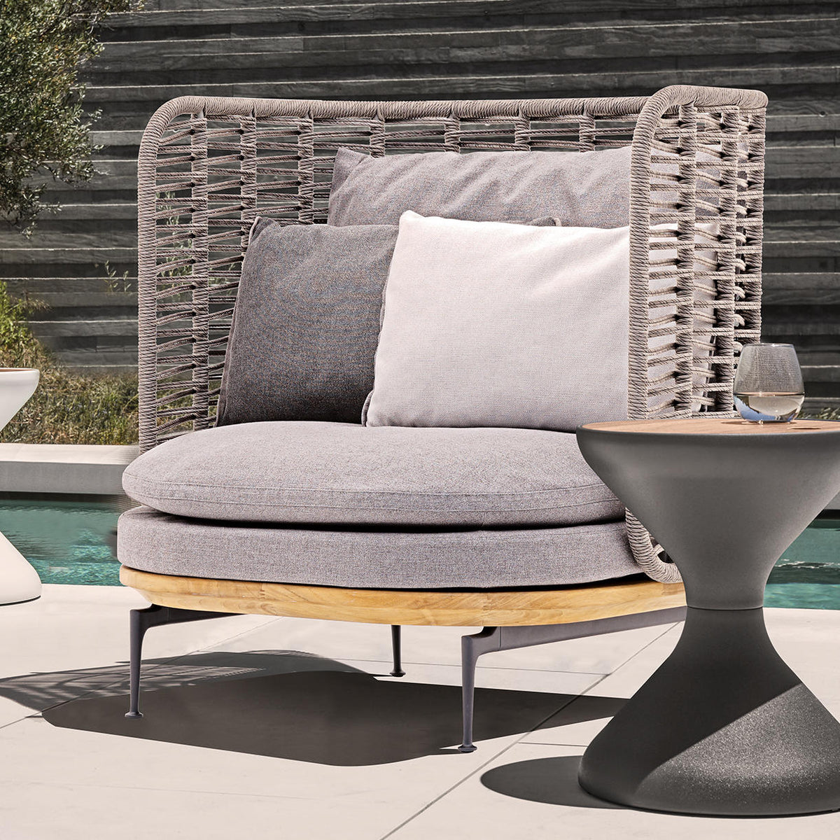 Buy Mistral High Back Lounge Chair — The Worm that Turned ...