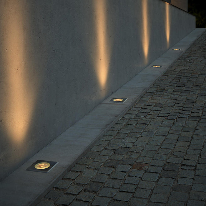 Buy Andor Outdoor Recessed Square Ground Light — The Worm that Turned ...