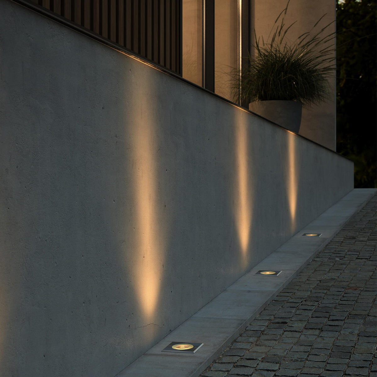 Buy Andor Outdoor Recessed Square Ground Light — The Worm that Turned ...