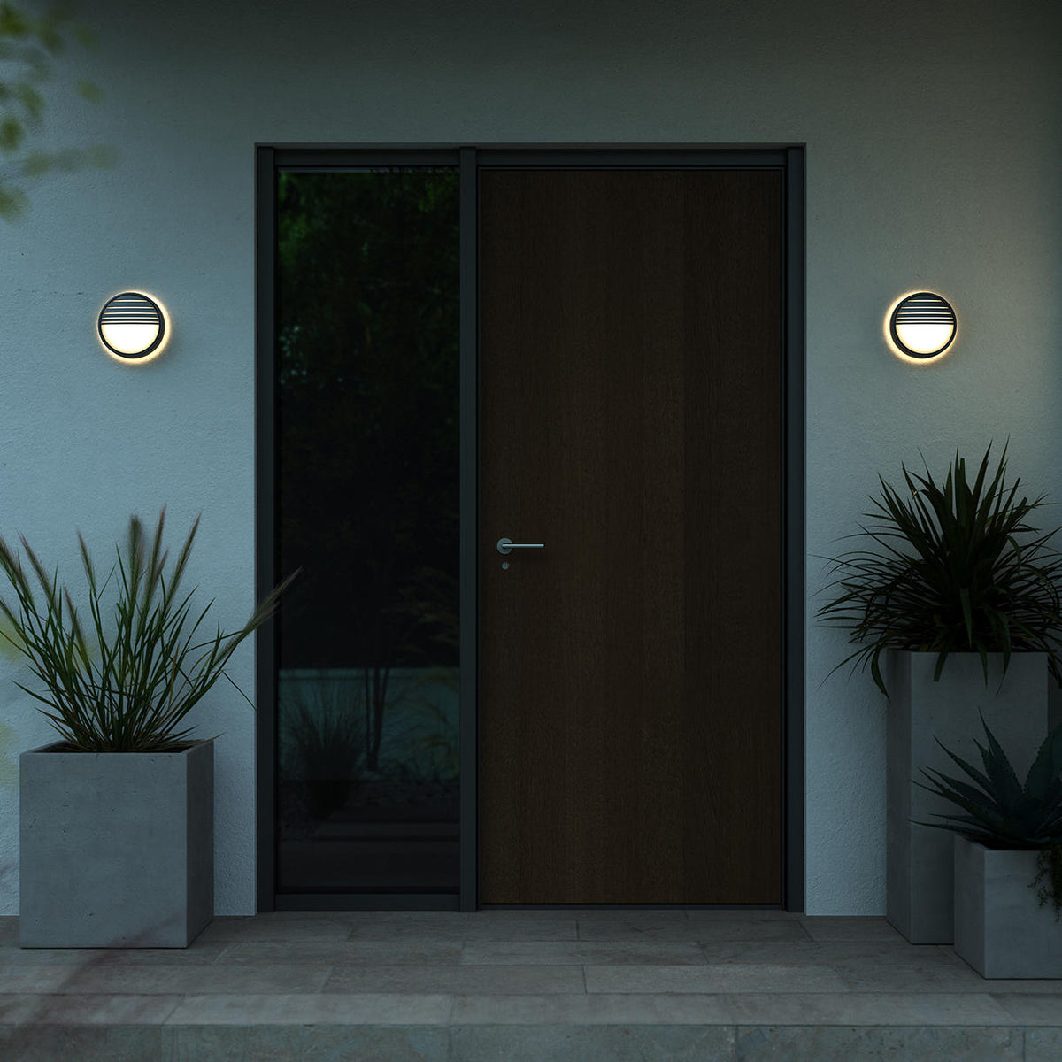 Buy Oliver Outdoor Round Wall Light — The Worm that Turned ...