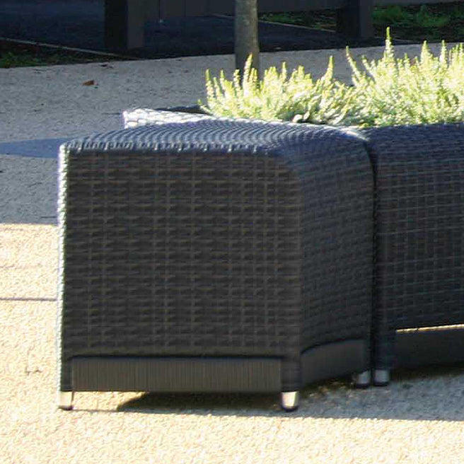 Buy Oasis Outdoor Curved Modular Stool — The Worm that Turned ...