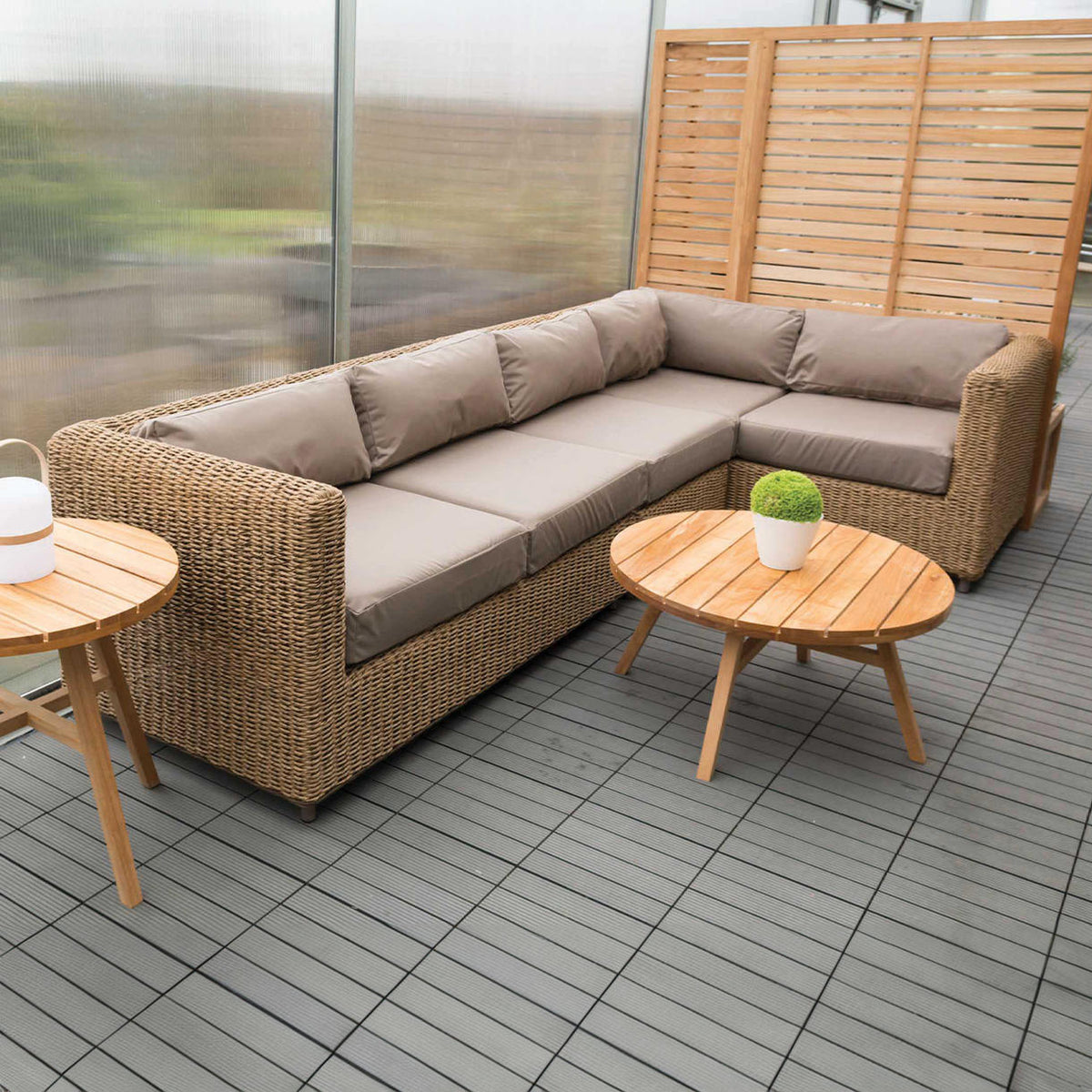 Buy Malibu Modular Outdoor Lounge Single Unit — The Worm that Turned ...