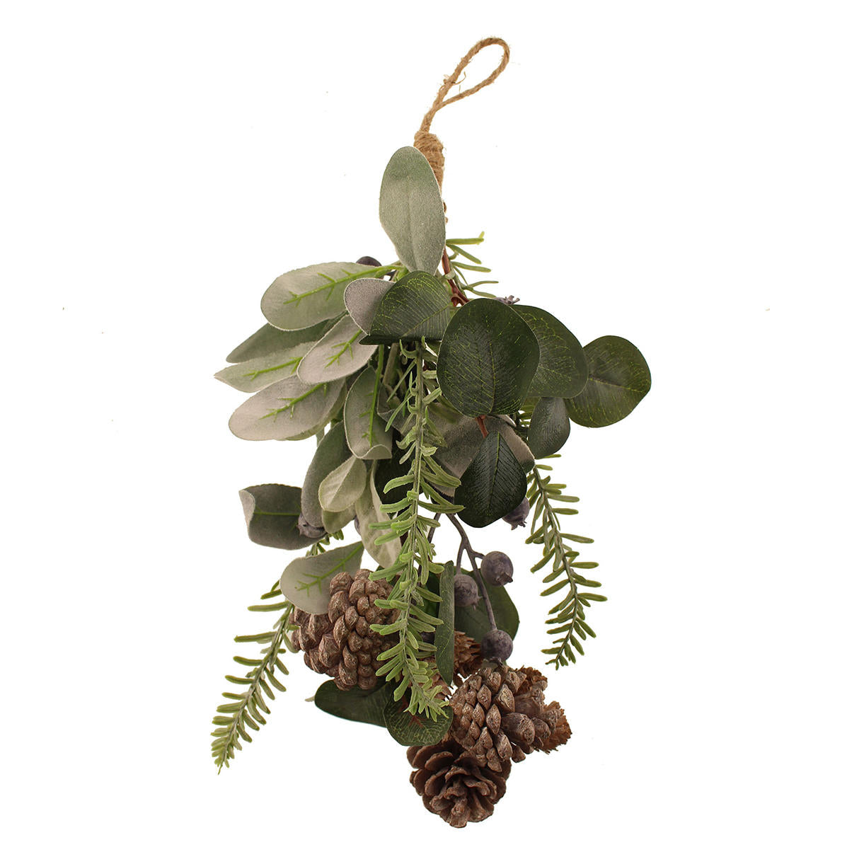 Buy Blueberry Hanging Swag with Pinecones — The Worm that Turned ...