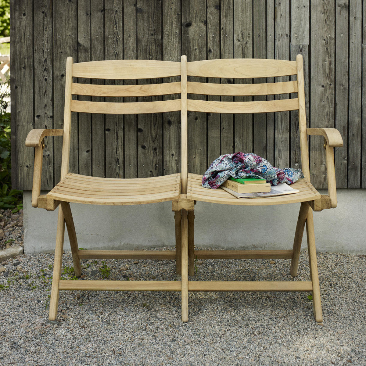 Buy Selandia Teak 2-Seater Folding Chair — The Worm that Turned ...
